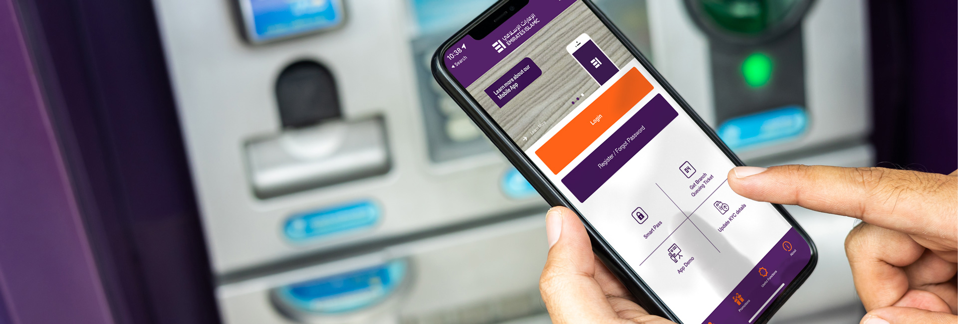 ATM cardless cash withdrawal | Help and Support | Emirates Islamic ATM cardless cash withdrawal | Help and Support | Emirates Islamic
